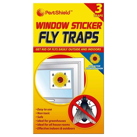 Window Sticker Fly Traps — Trotters Traders